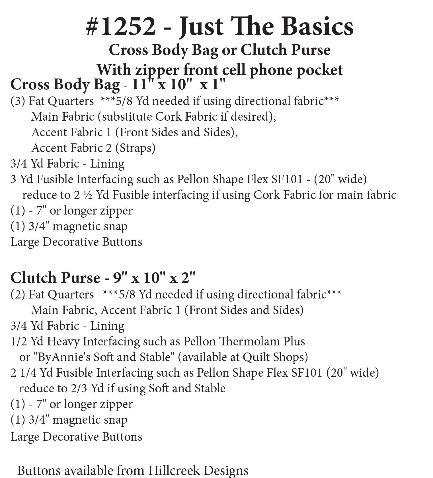 Just the Basics – Whistlepig Creek Productions